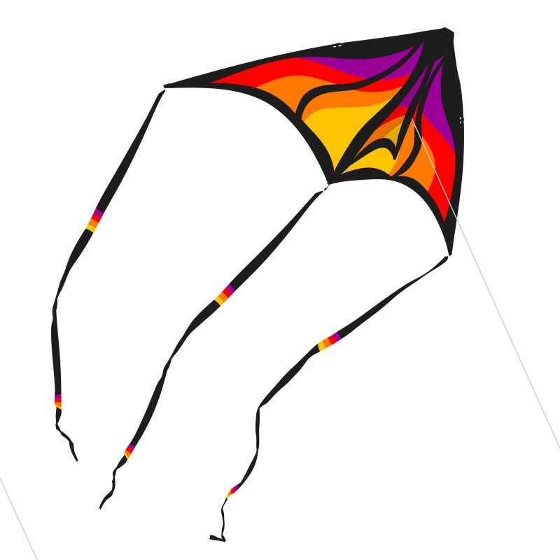 Brasington Taz Delta Kite (Red)| Great Canadian Kite Company